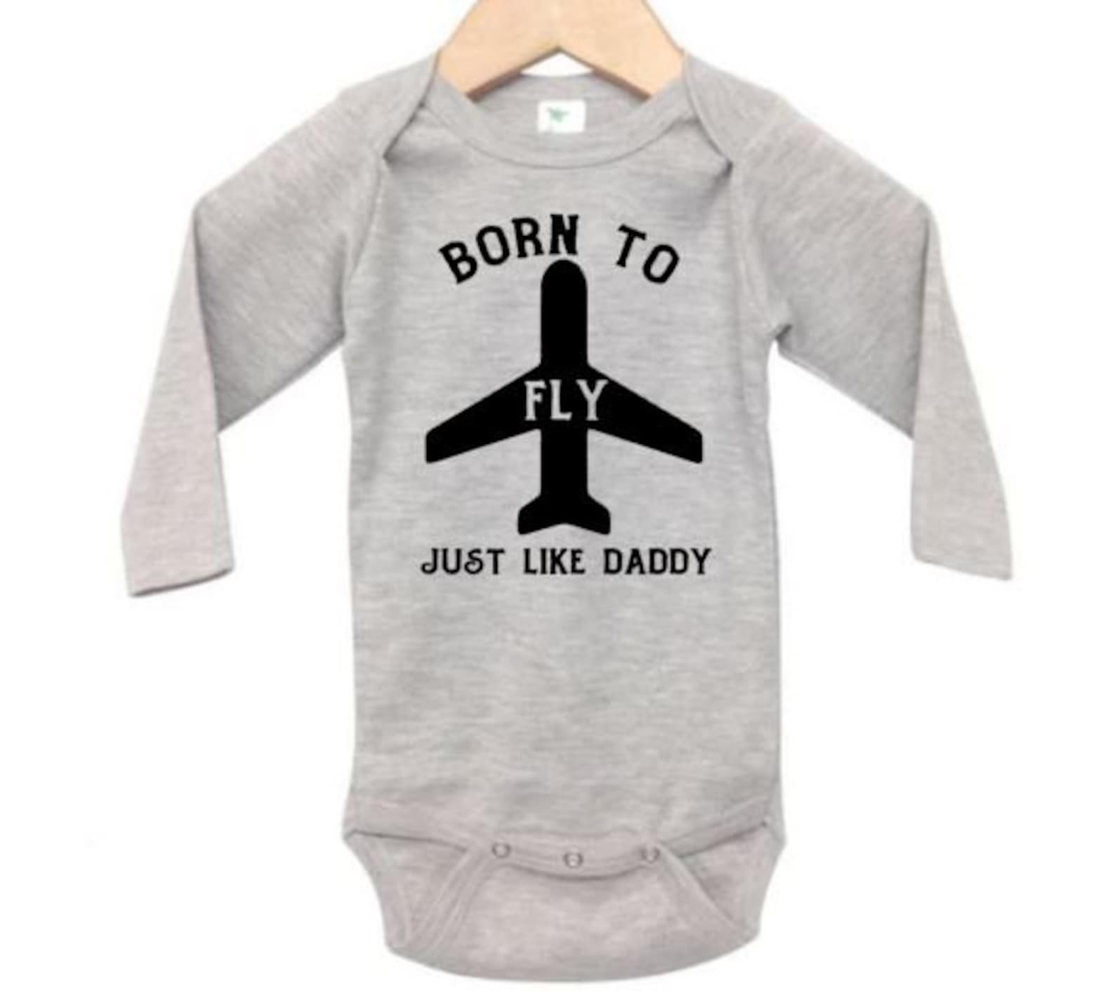 Airplane Onesie Born to Fly Like Daddy Pilot Onesie Pilot - Etsy