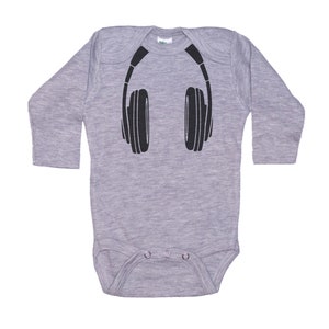 Baby DJ Outfit, Headphones, Infant DJ Onesie®, Baby DJ Bodysuit, Funny ...
