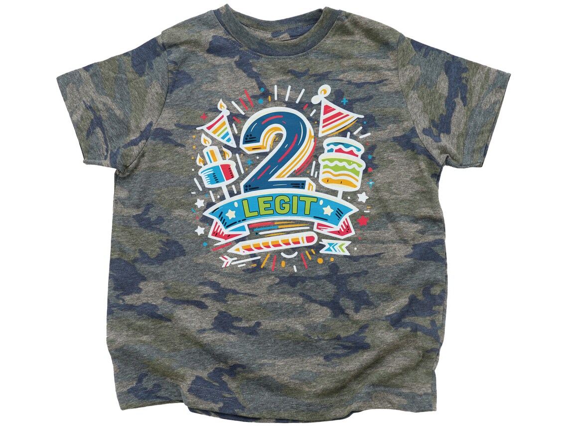 2nd Birthday Outfit, TWO LEGIT, Two Year Old Birthday, Birthday Toddler ...
