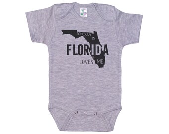 Florida Keys One-piece Custom City Baby Body Suit Eco - Etsy