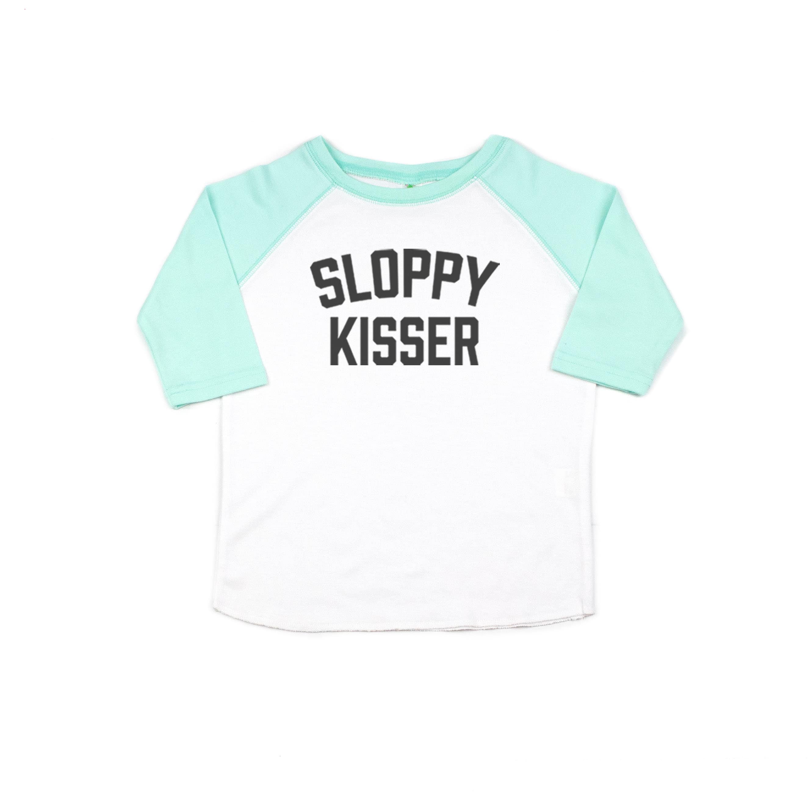 Funny Kids Shirt Sloppy Kisser Trendy Toddler Shirt Gift - Etsy