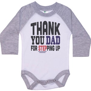 Stepdad Onesie®, Thank You Step Dad, Stepfather Onesie®, Step Daughter ...