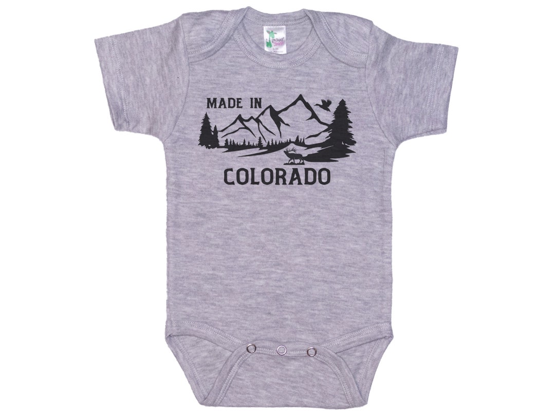 Made in Colorado, Colorado Onesie®, Baby Shower Gift, CO Onesie®, Baby ...