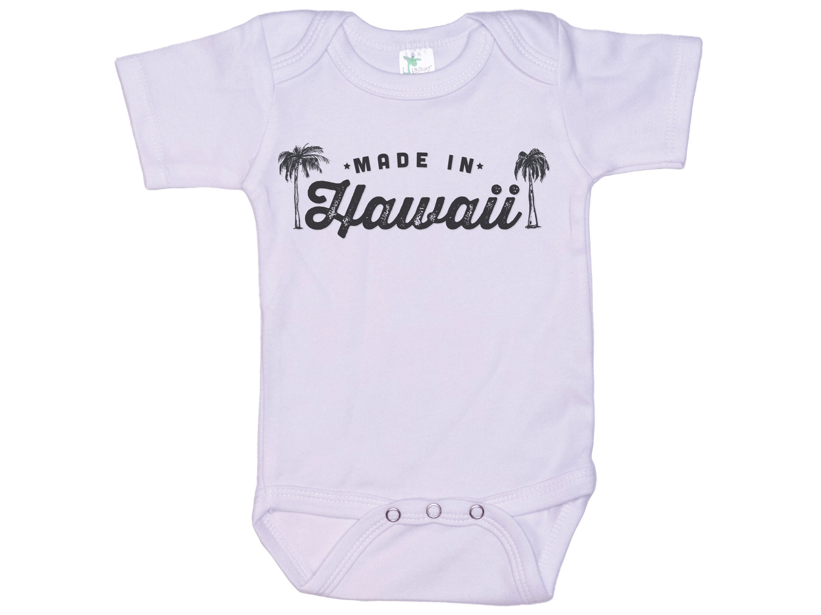 Hawaii Baby Onesie®, Made in Hawaii, Baby Hawaii Outfit, HI Onesie ...