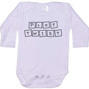 Plot Twist, Baby Announcement, Baby Reveal, Newborn Outfit, Plot Twist ...
