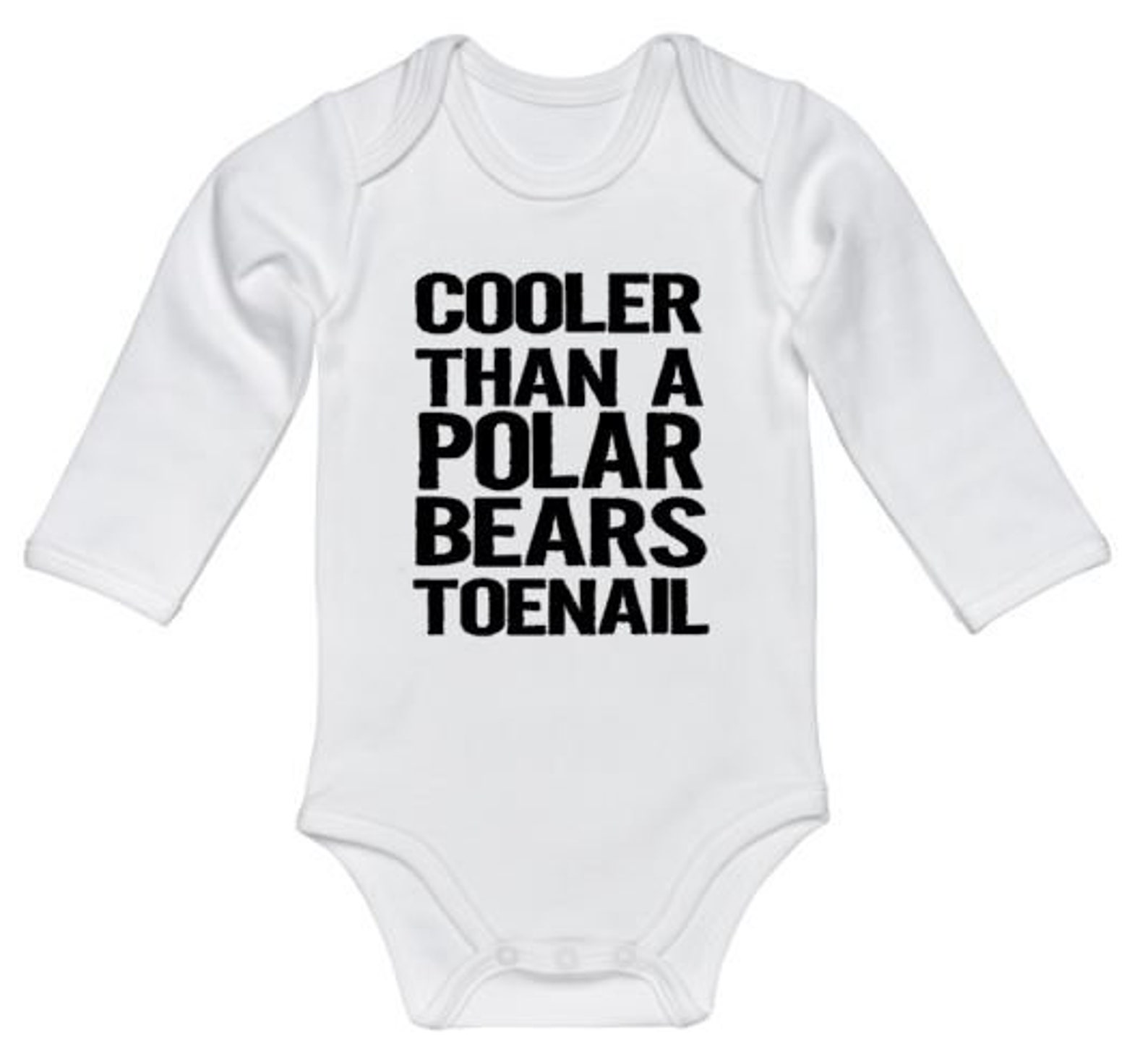 Funny Baby Onesie Cooler Than A Polar Bears Toenail Outkast - Etsy
