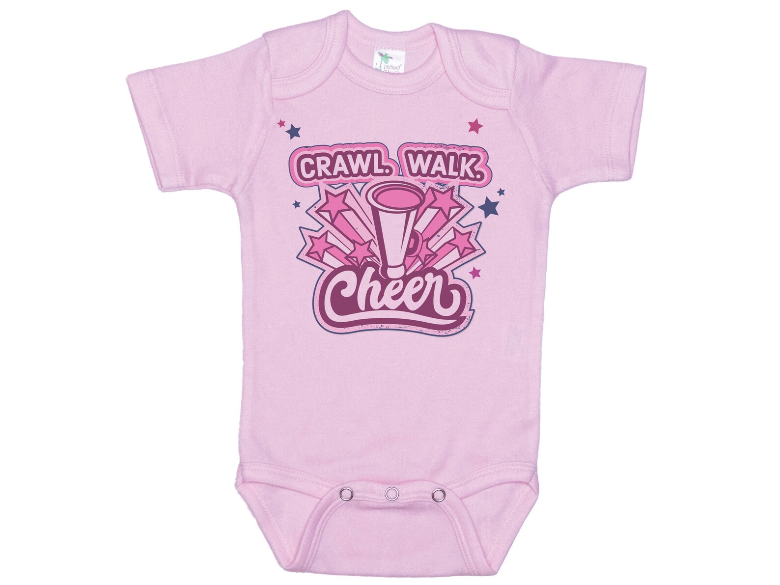 Cheerleading Baby Onesie® / Crawl Walk Cheer / Cheerleader Bodysuit ...