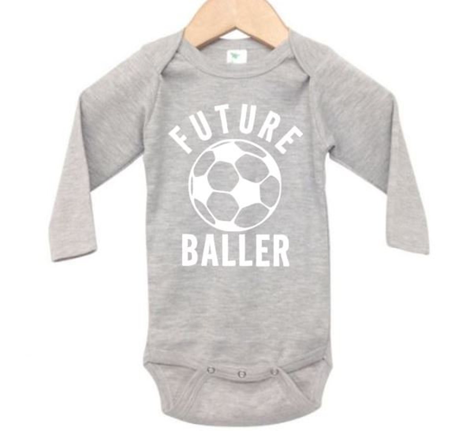 Baby Soccer Outfit Future Baller Baby Announcement Baby | Etsy