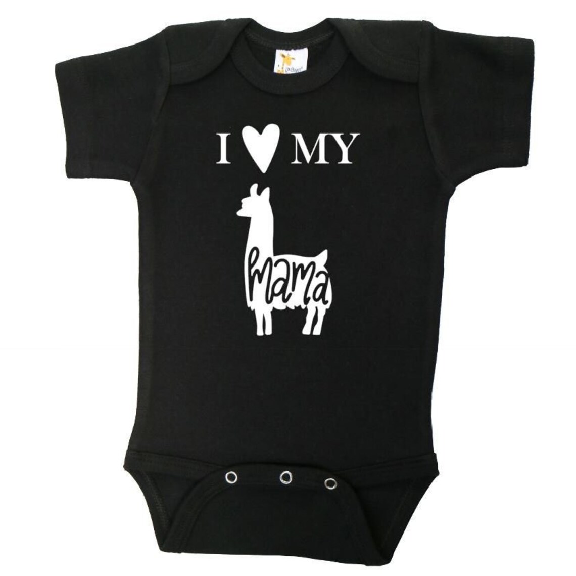 I Love My Mama Llama Baby Outfit Llama Onesie Funny Newborn | Etsy