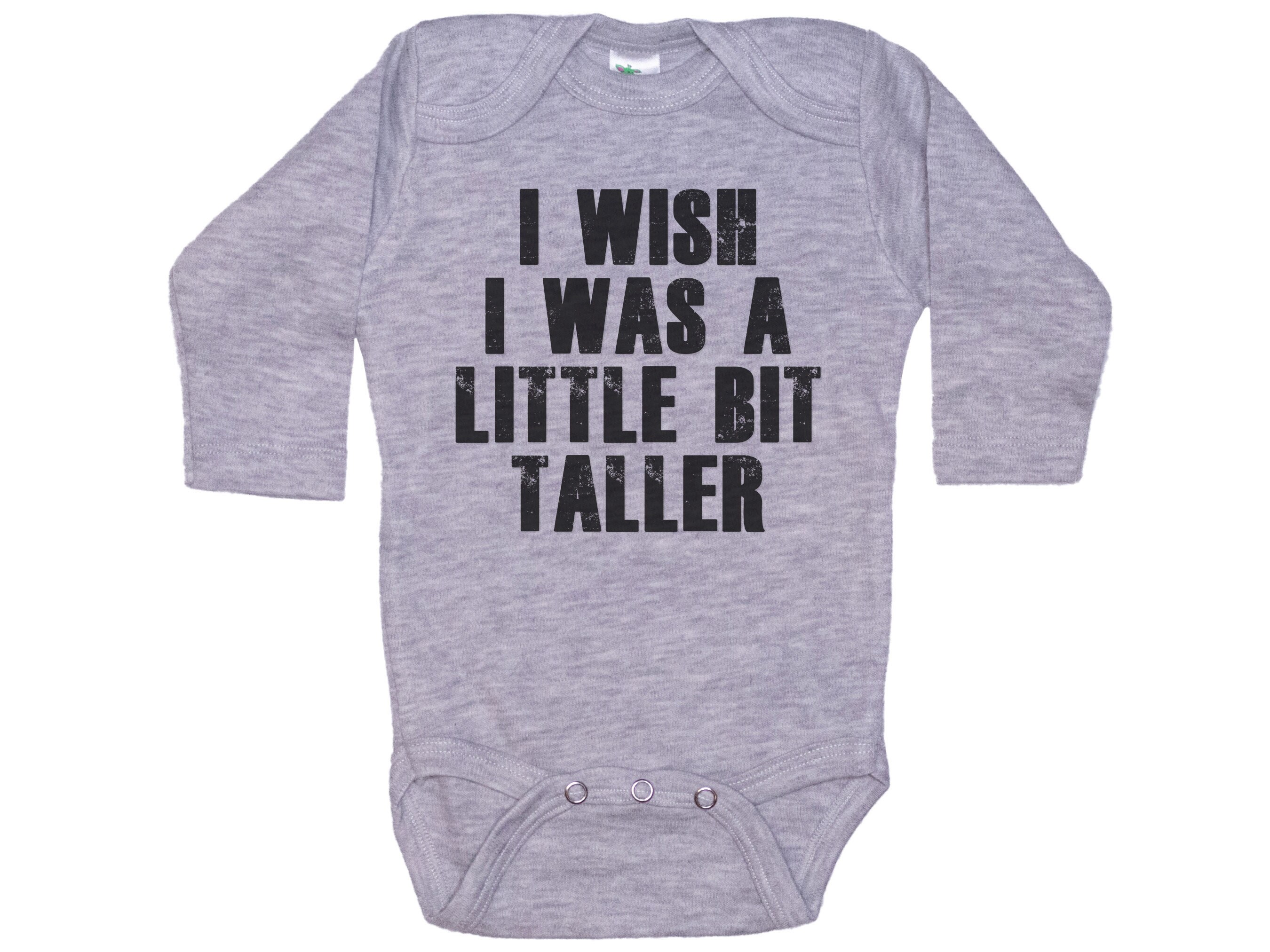 I Wish I Was A Little Bit Taller, Rap Baby Onesie®, Rap Bodysuit, Baby ...