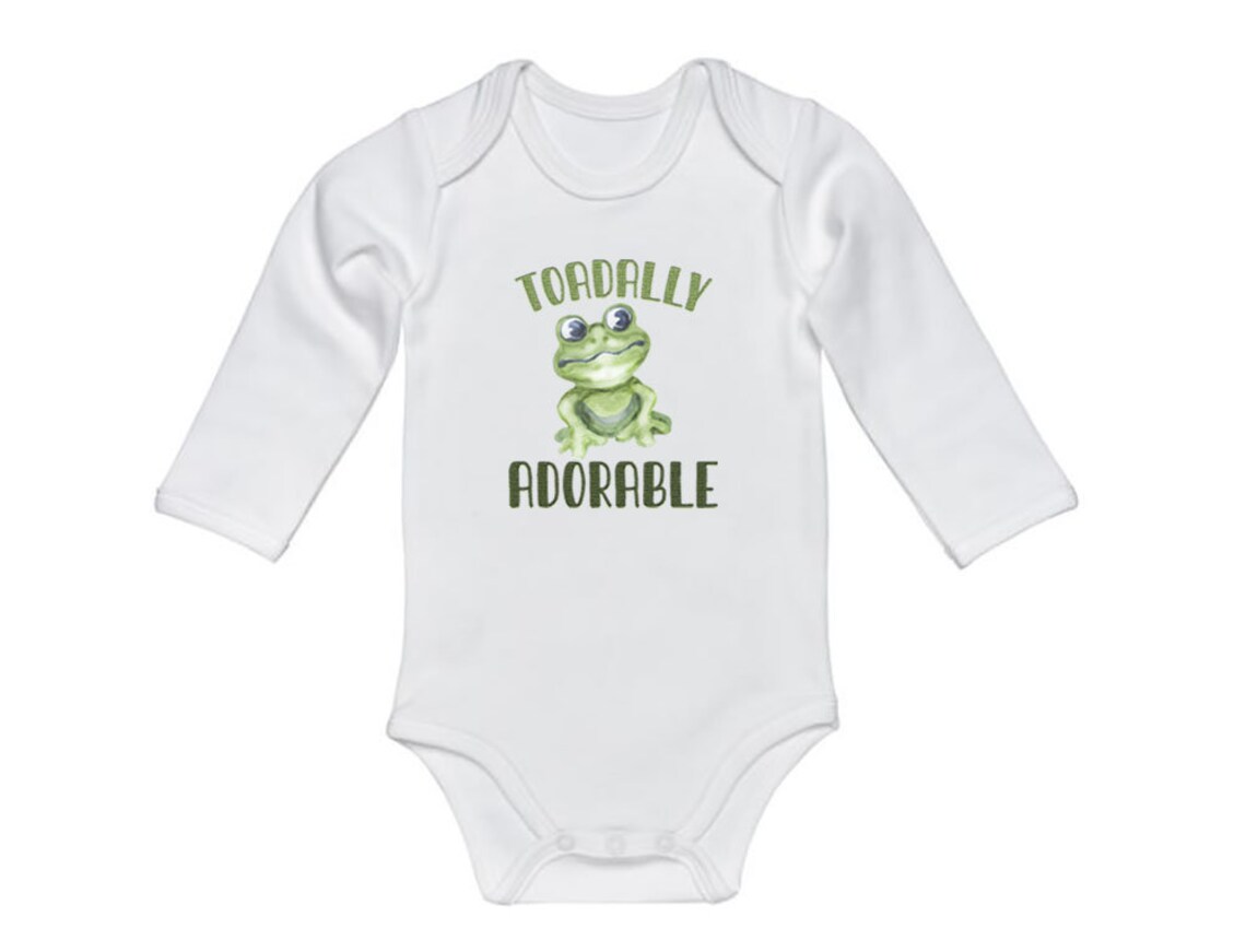 Frog Onesie Toadally Adorable Baby Frog Outfit Frog - Etsy
