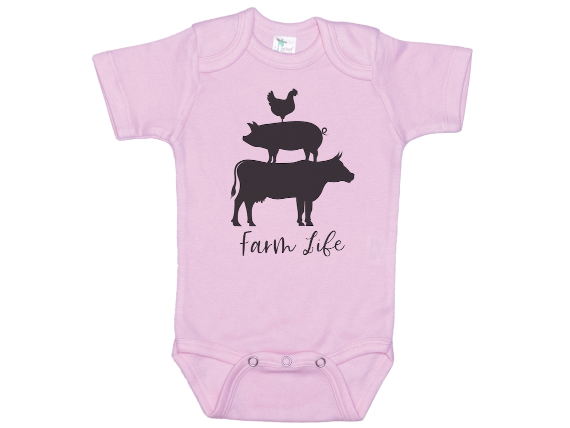 Baby Farmer Outfit, Farm Life, Infant Farm Onesie®, Farmer Onesie ...