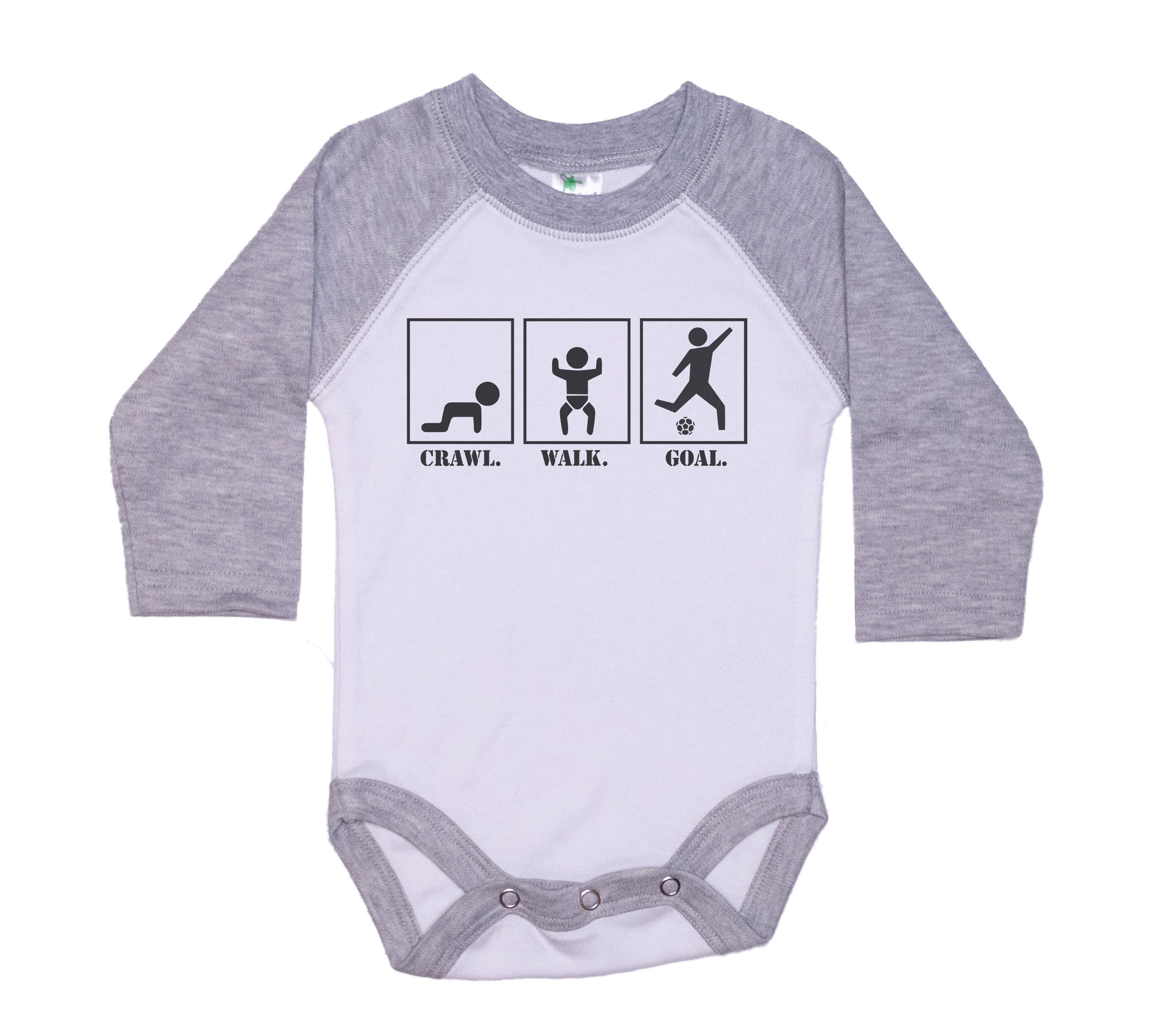 Soccer Onesie®, Crawl Walk Goal, Baby Soccer Outfit, Futbol Bodysuit ...