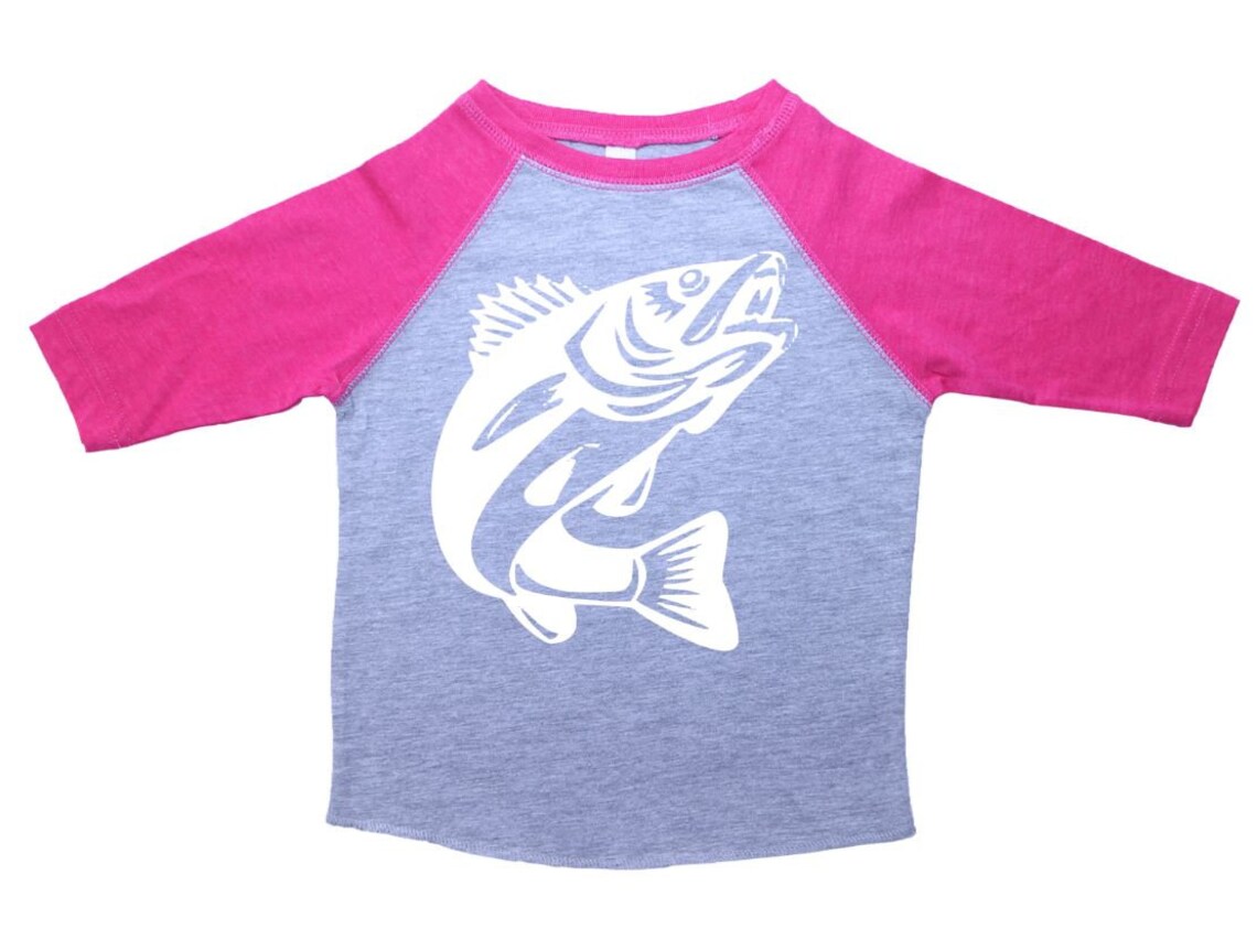 Toddler Fishing Shirt Walleye Fishing Tee for Kid's - Etsy
