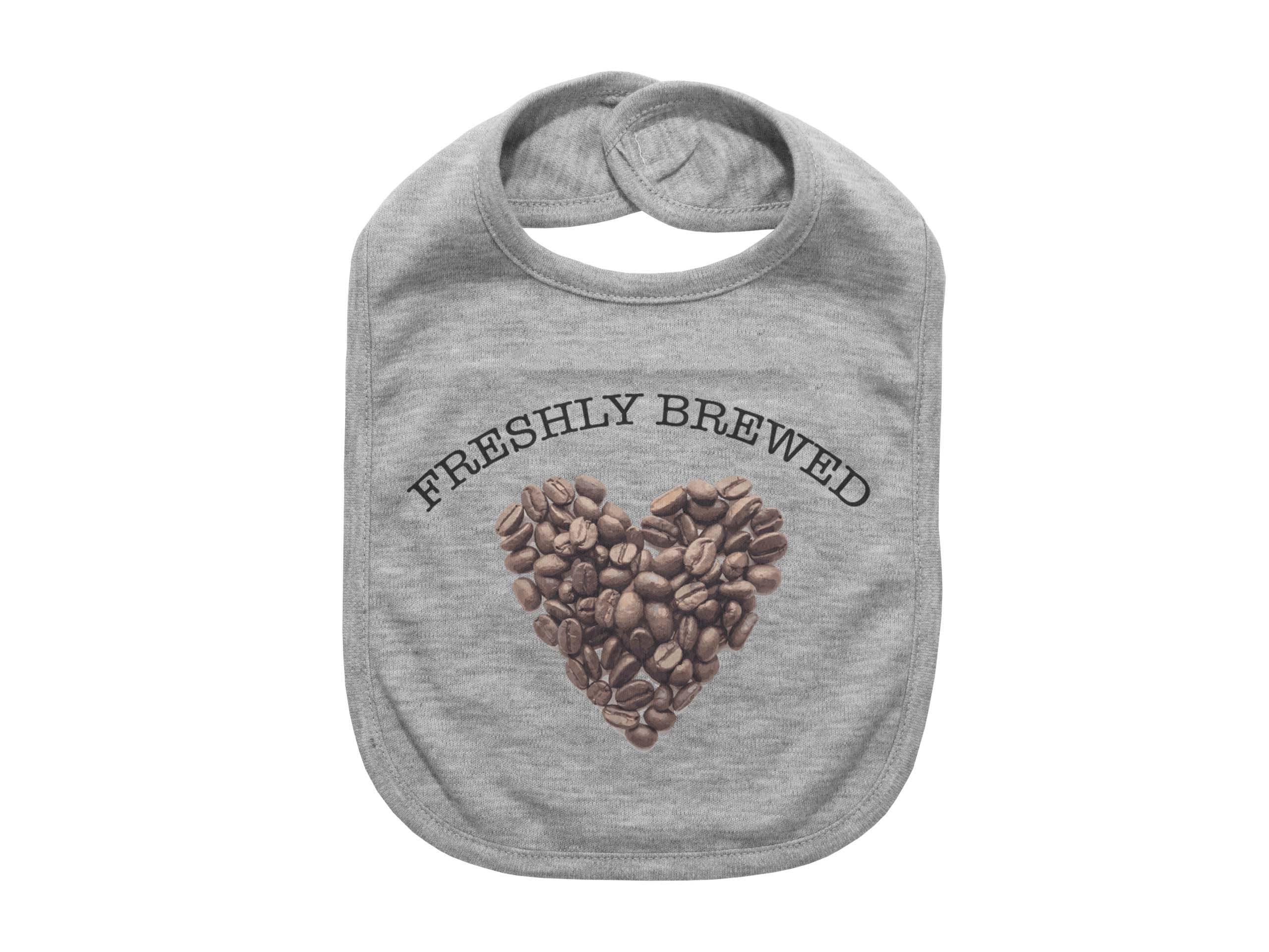 Coffee Baby Bib Freshly Brewed Coffee Bib Baby | Etsy