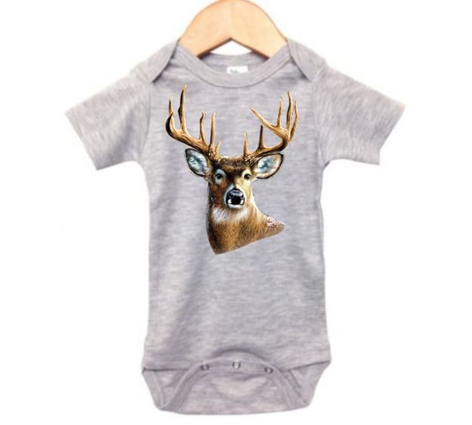 Baby Hunting Onesie Buck Hunting and Fishing Hunting Baby | Etsy