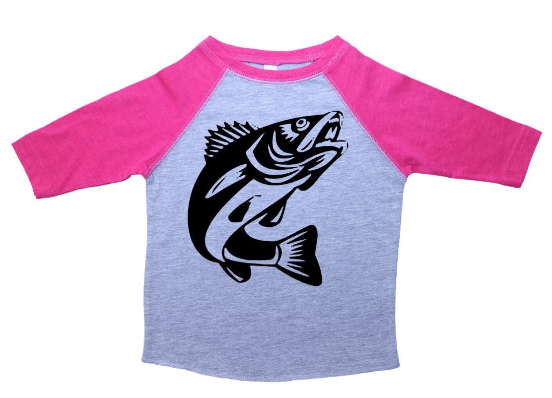 Toddler Fishing Shirt Walleye Fishing Tee for Kid's - Etsy