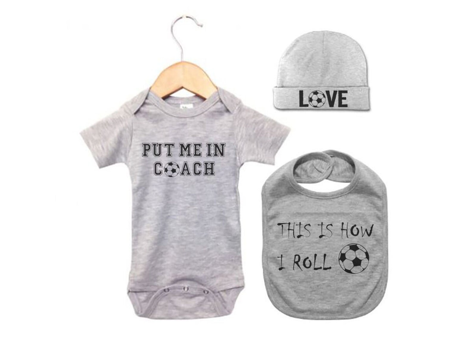 Soccer Onesie Baby Soccer Outfit Soccer Bundle Futbol - Etsy