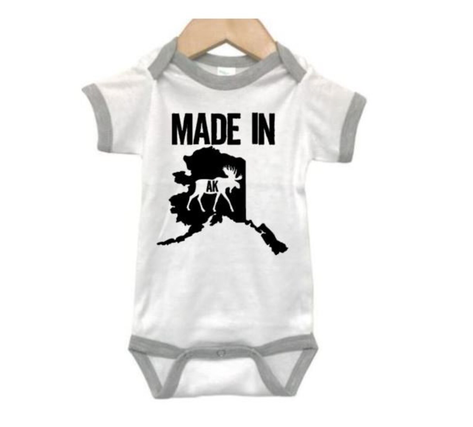 Made in Alaska Alaska Onesie Baby Alaska Outfit Alaska - Etsy