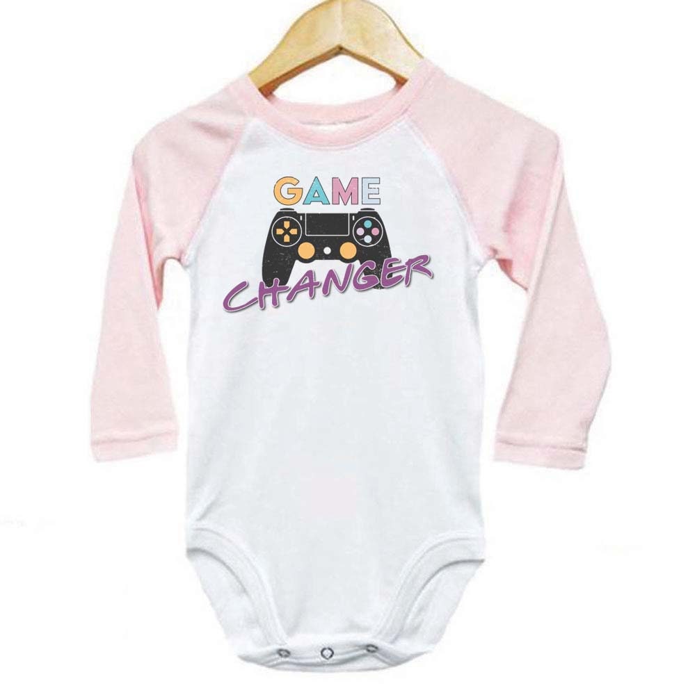 Gamer Onesie Game Changer Gaming Baby Announcement Video - Etsy UK