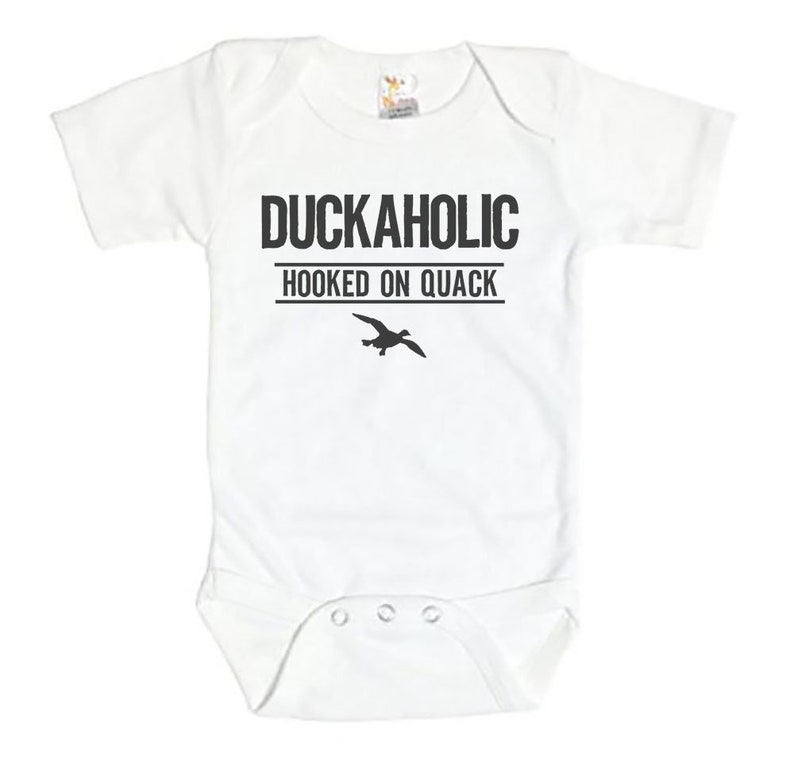 Duck Hunting Onesie Duckaholic Waterfowl Onesie Baby - Etsy