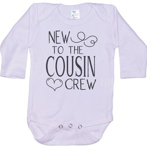 New to the Cousin Crew Onesie®, Cousin Onesie®, Cousin Bodysuit, Baby Shower Gift, Coming Home ...