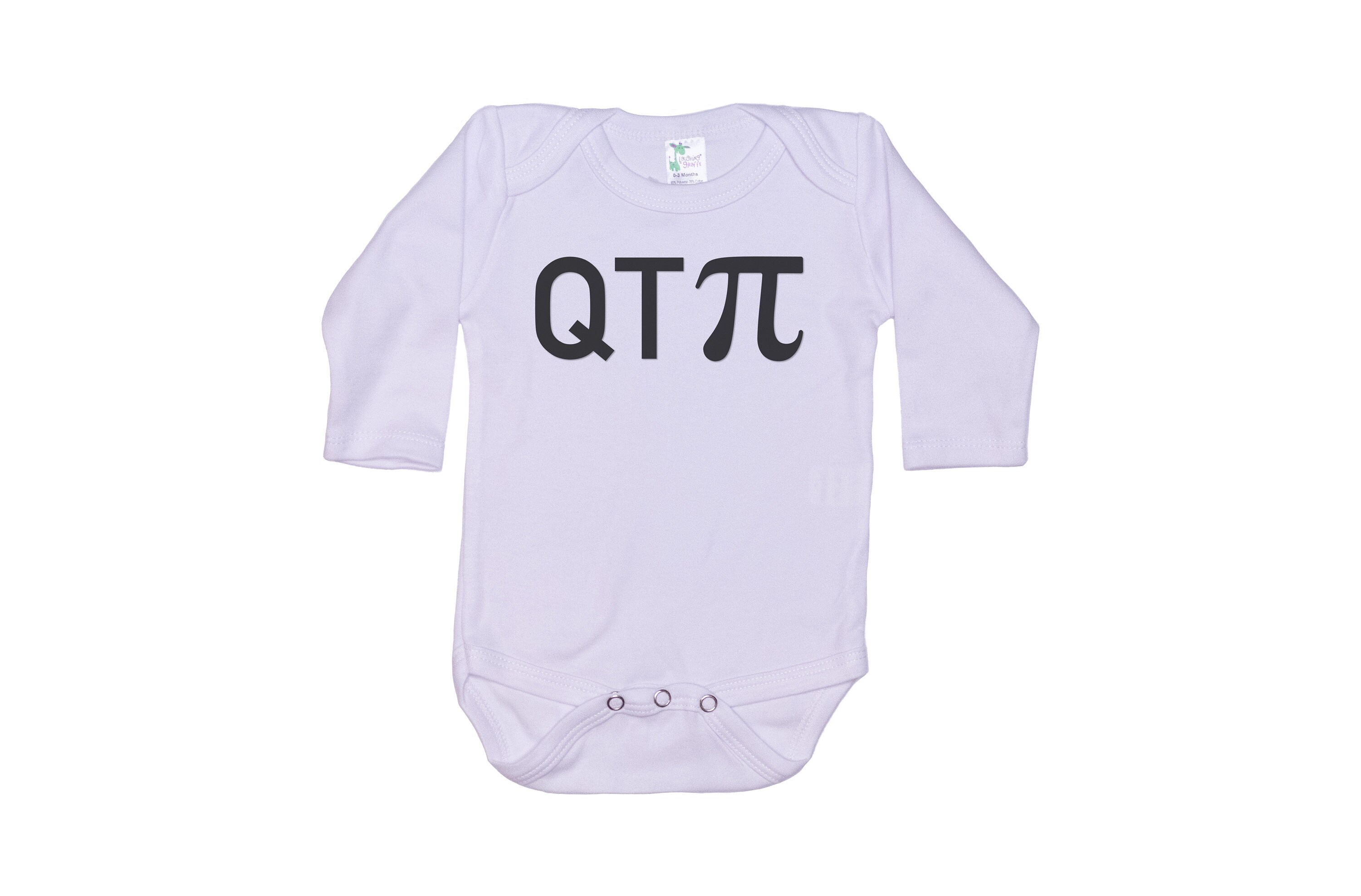 Cutie Pie Onesie®, QT PI, Math Onesie®, Super Soft Bodysuit, Sublimated ...