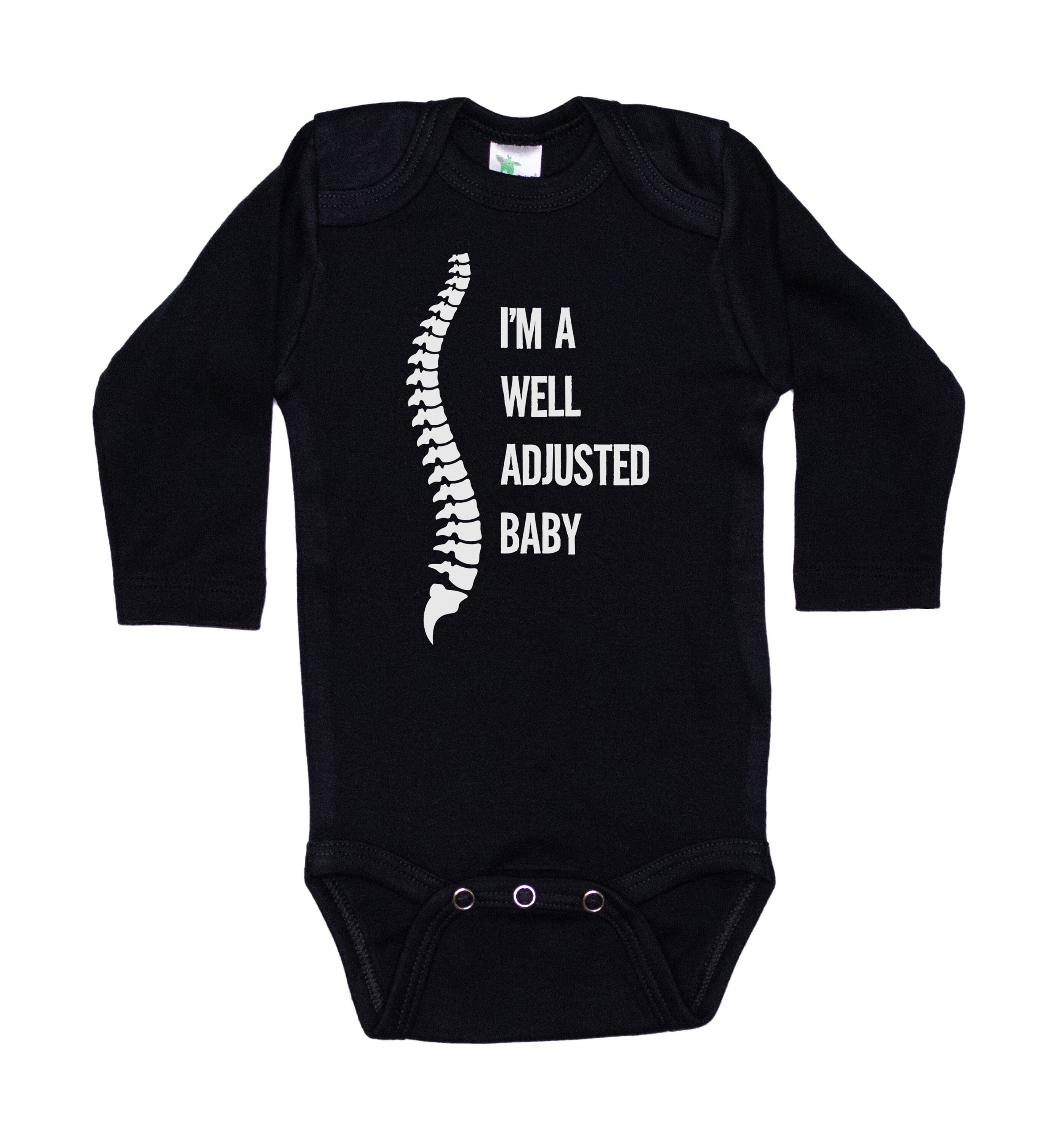 Chiropractor Onesie®, I'm A Well Adjusted Baby, Chiropractor Bodysuit ...