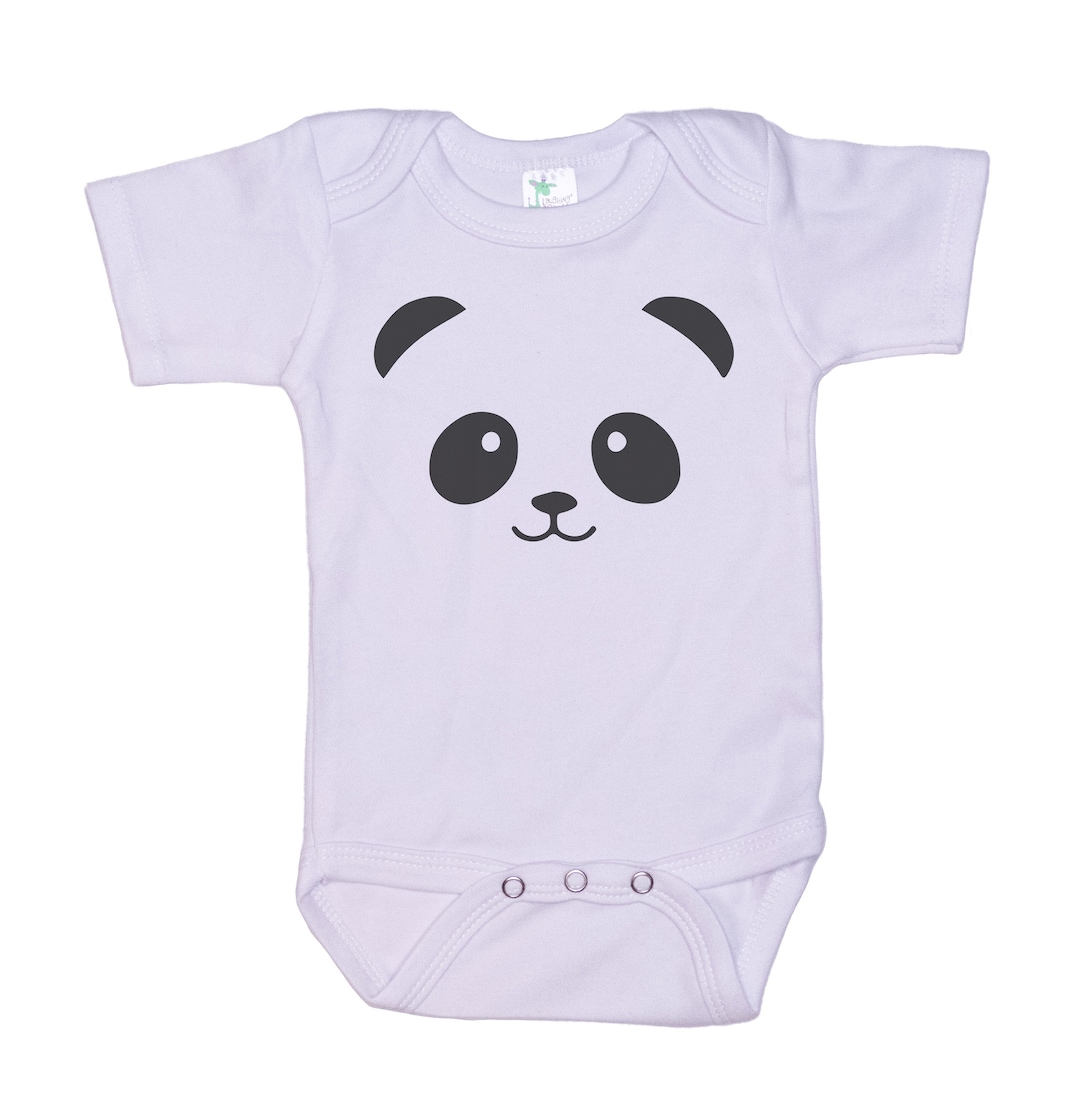 Panda Bear, Panda Face, Baby Panda Onesie®, Cute Baby Outfit, Baby ...