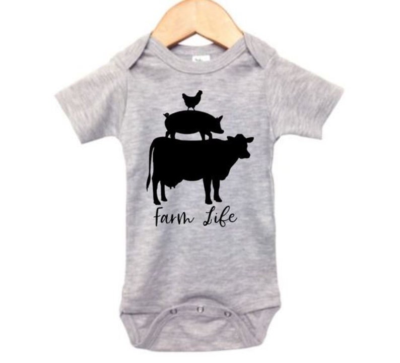 Baby Farmer Outfit Farm Life Infant Farm Onesie Farmer - Etsy