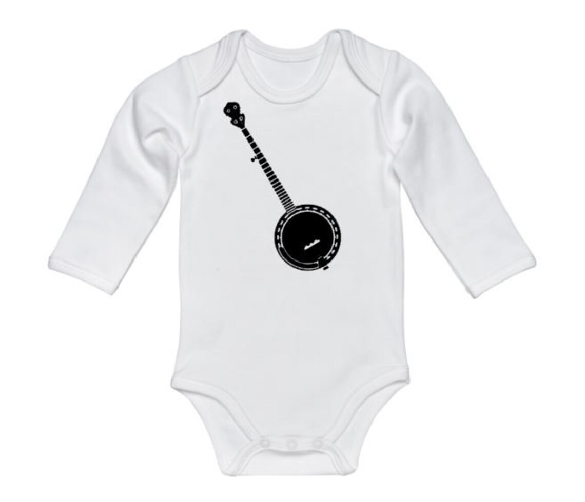 Banjo Onesie Banjo Baby Outfit Newborn Bluegrass Bodysuit - Etsy