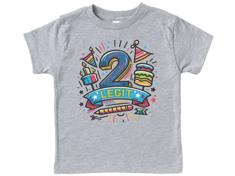 2nd Birthday Outfit, TWO LEGIT, Two Year Old Birthday, Birthday Toddler ...