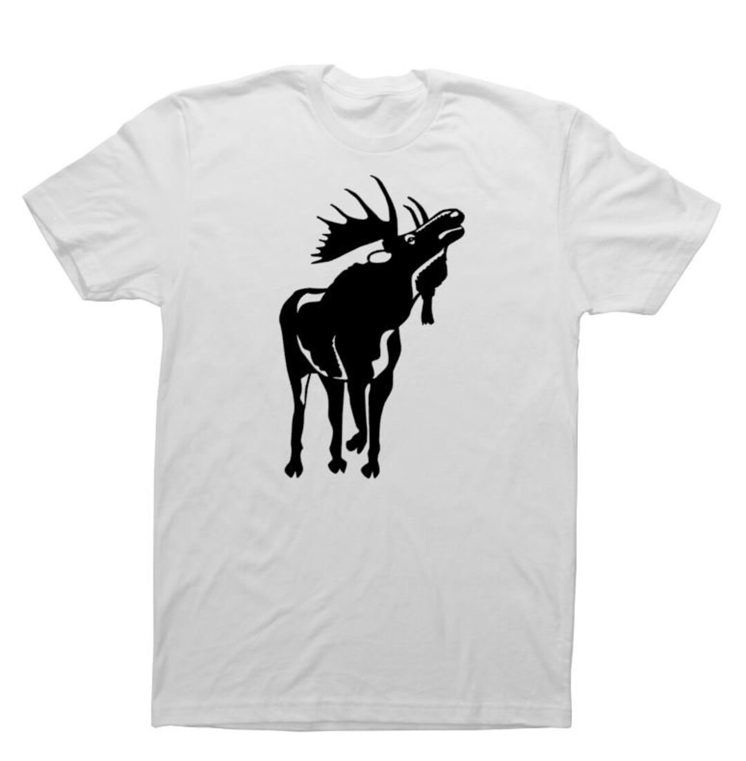 Moose Shirt, Men's Moose Apparel, Men's Wildlife T, Outdoor Tee for Men ...