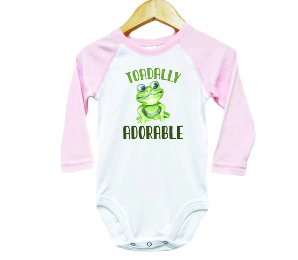 Frog Onesie Toadally Adorable Baby Frog Outfit Frog - Etsy