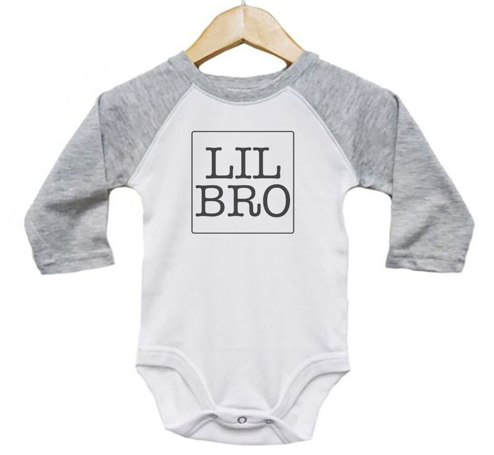 Lil Bro Onesie Lil Bro Little Brother Onesie Baby Brother | Etsy