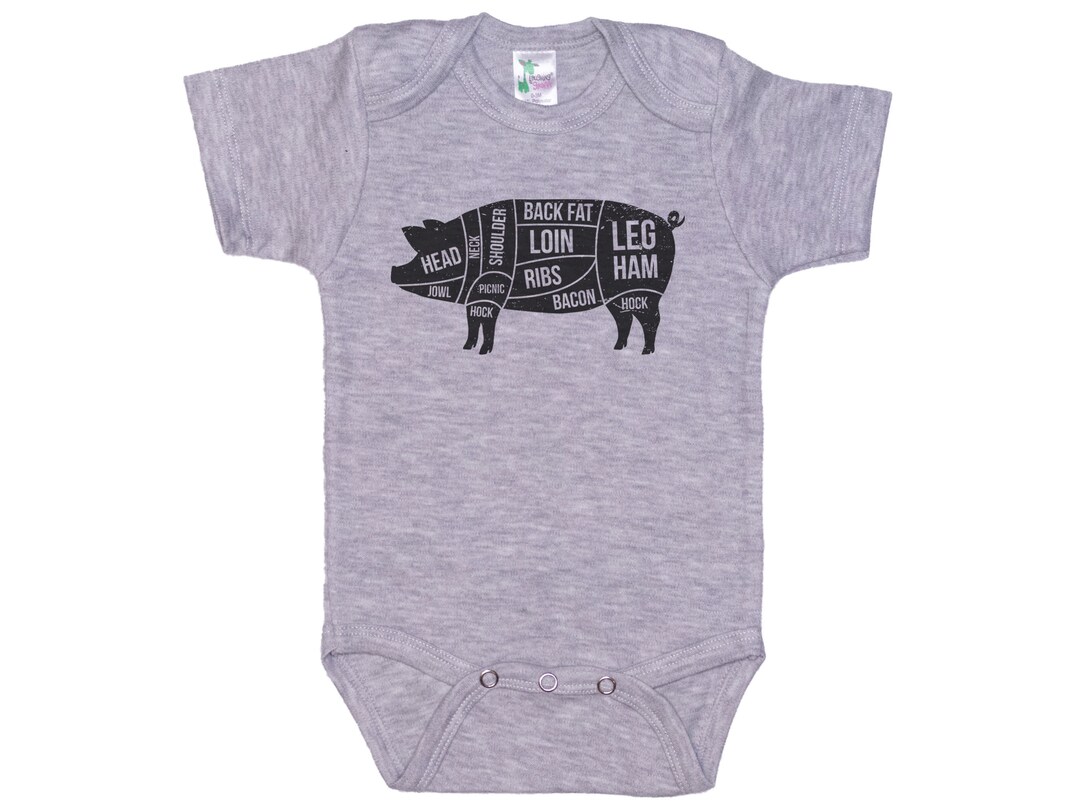 Pig Onesie®, Pig Cuts, Farmer Baby Outfit, Country Life Bodysuit ...