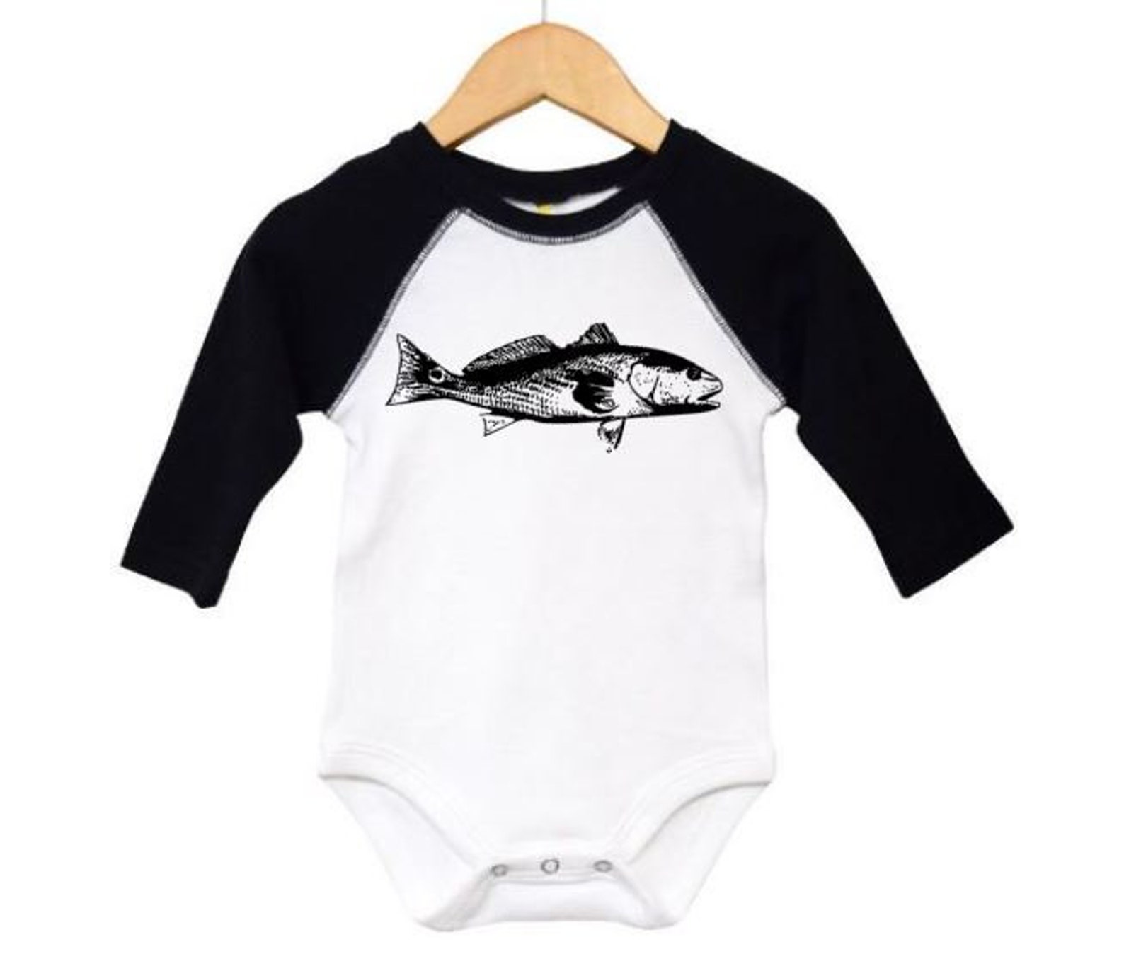 Red Fish Salt Water Fishing Fishing Baby Red Fish Onesie - Etsy