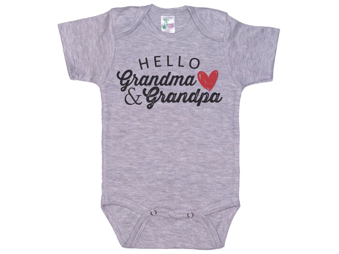 Grandpa & Grandma Pregnancy Announcement, Pregnancy Reveal, Baby ...