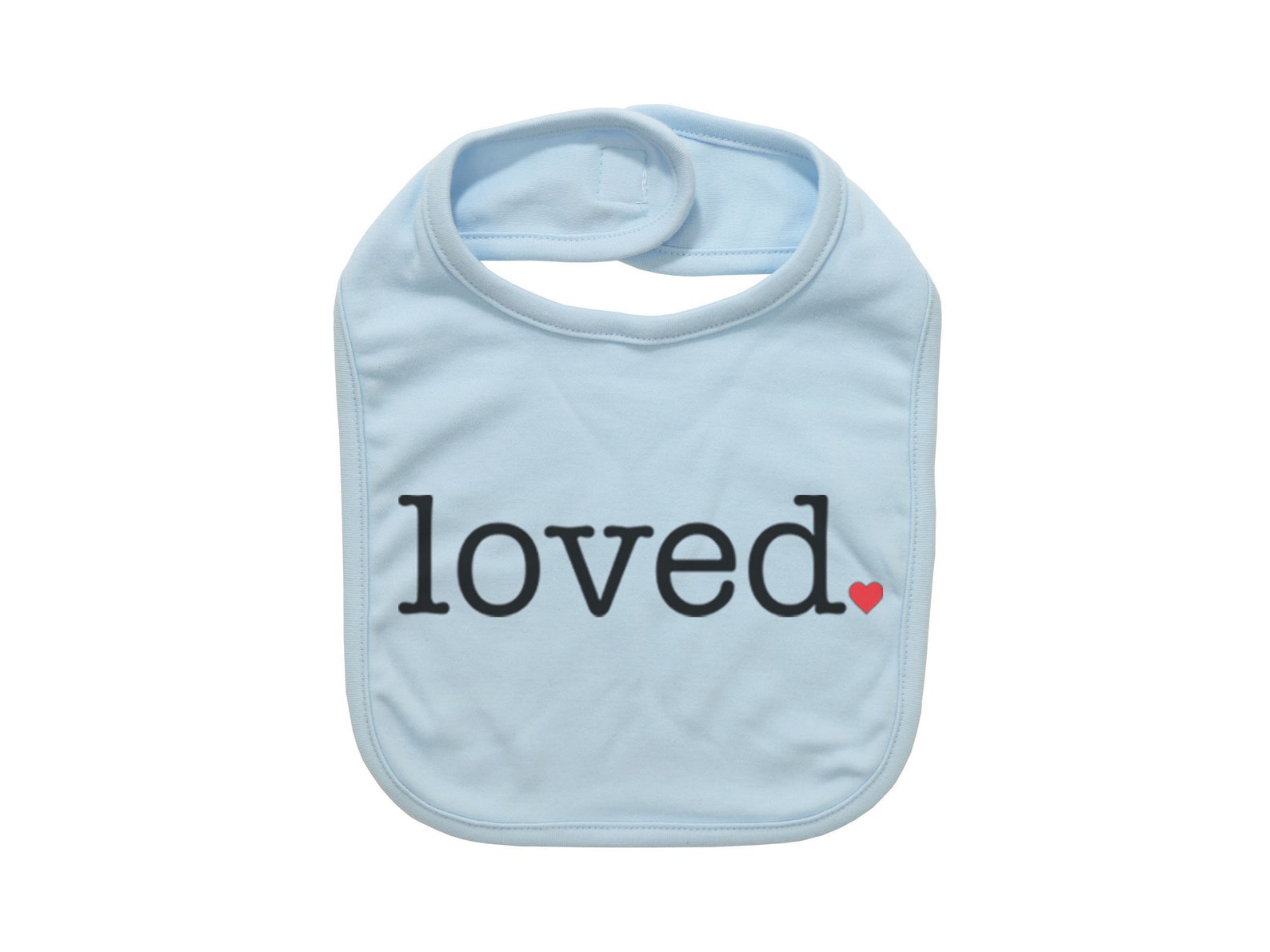 Love Baby Bib Loved Heart Valentine's Day Bib Baby | Etsy