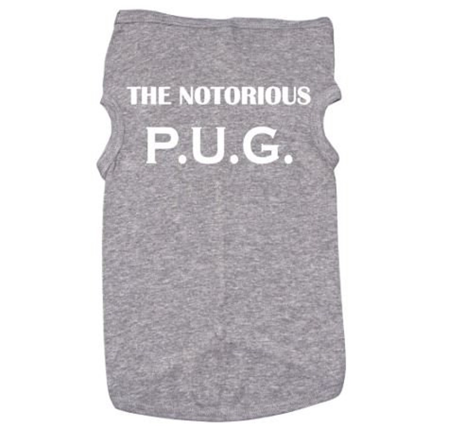 Dog Shirt, the Notorious P.U.G., Pug Outfit, Dog Shirt for Pugs, Pug T ...