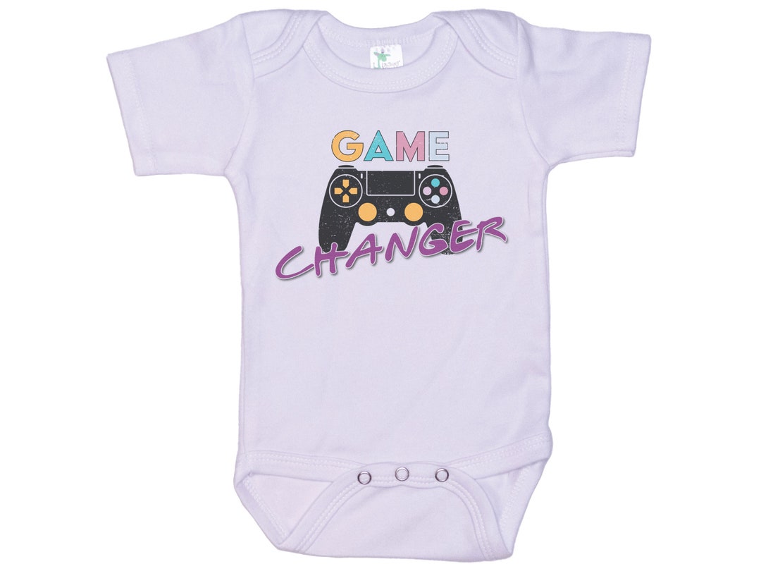 Gamer Onesie®, Game Changer, Gaming Baby Announcement, Video Game ...