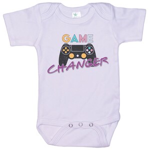 Gamer Onesie®, Game Changer, Gaming Baby Announcement, Video Game ...