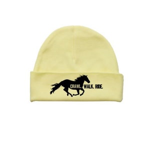 Baby Beanie, Crawl Walk Ride, Equestrian Apparel, Baby Horse Hat ...