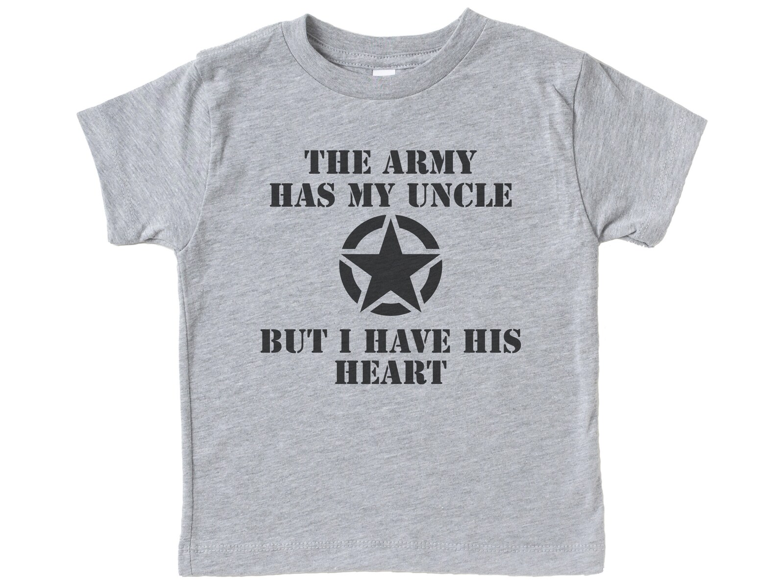 Toddler Uncle Shirt, the Army Has My Uncle but I Have His Heart, Army ...