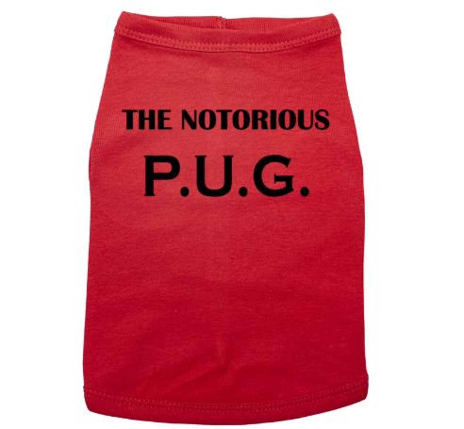 Dog Shirt, the Notorious P.U.G., Pug Outfit, Dog Shirt for Pugs, Pug T ...