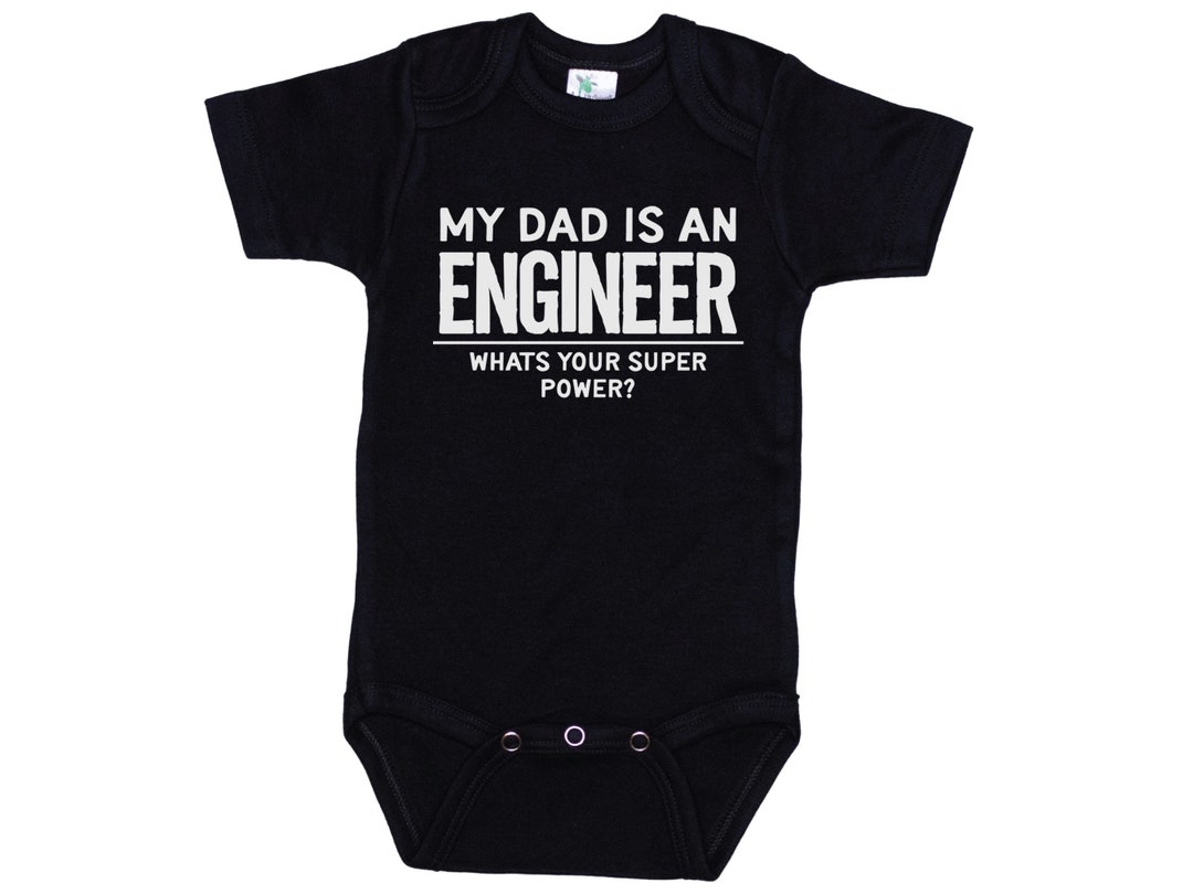 My Dad is an Engineer, Engineer Onesie®, Engineering, Geek, Smart Daddy ...