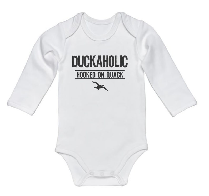 Duck Hunting Onesie Duckaholic Waterfowl Onesie Baby - Etsy