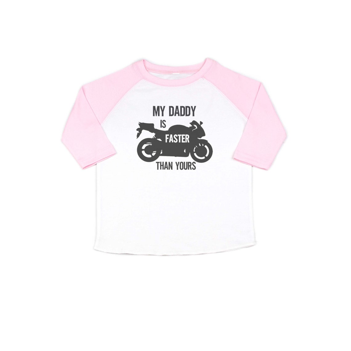 Kids Motorcycle Shirt My Daddy Is Faster Than Yours Street | Etsy