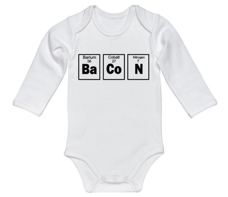 Baby Bacon Onesie Bacon Bacon Bodysuit Bacon Baby Newborn - Etsy