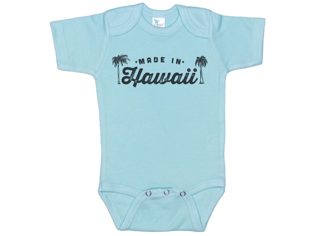 Hawaii Baby Onesie®, Made in Hawaii, Baby Hawaii Outfit, HI Onesie ...
